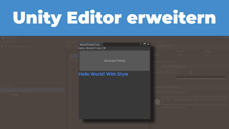 Unity Tutorial deutsch - Unity Einführung (1/10)