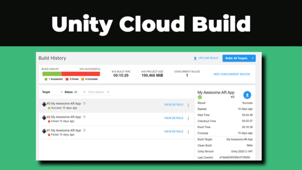 Unity Cloud Build | nobreakpoints