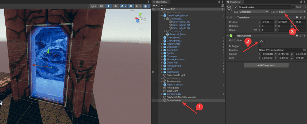 Unity 3D Tutorial - Scene und Level wechseln