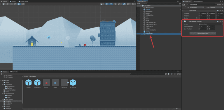 Unity 2D Tutorial – Erstellung Gegner (5/12) | nobreakpoints