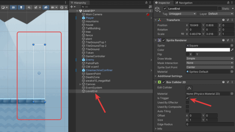 Unity 2D Tutorial – Laden weiterer Level (10/12)