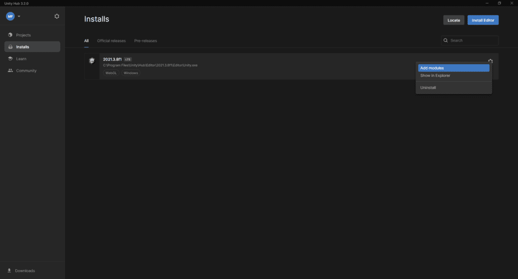 Unity 2D Tutorial – Export Unity Projekt (12/12)