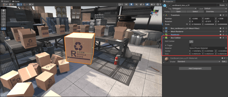 Unity Physics Tutorial - Collider und Events (2/6)